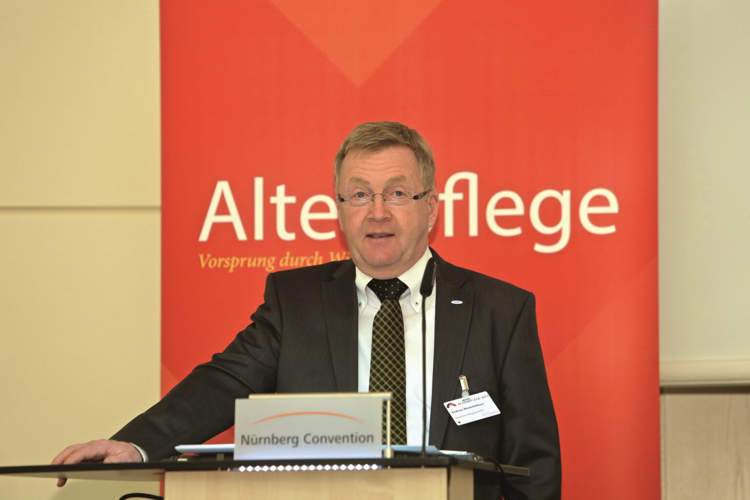 Westerfellhaus: "Die Altenpflege steht, schon rein alphabetisch, ganz ...